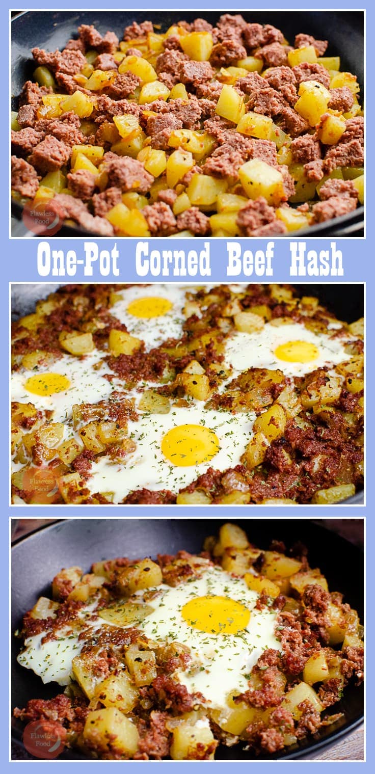 Corned Beef Hash (One-Pot) - British Breakfast, Lunch or Dinner