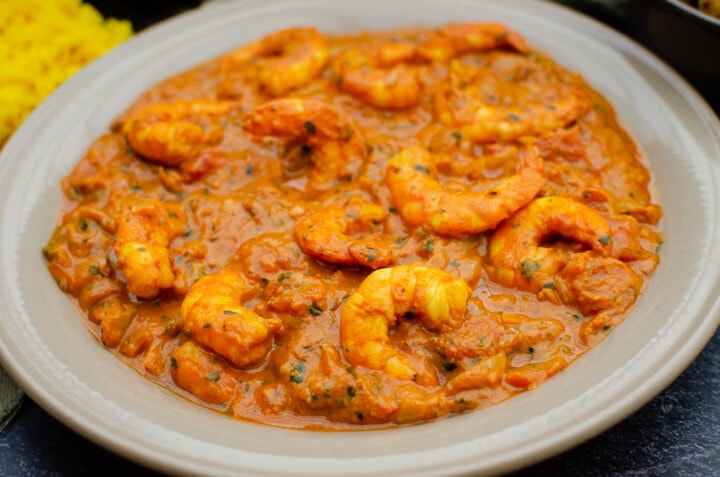 King Prawn Salad with Chilli Dressing - No Cook Summer Salad Recipe