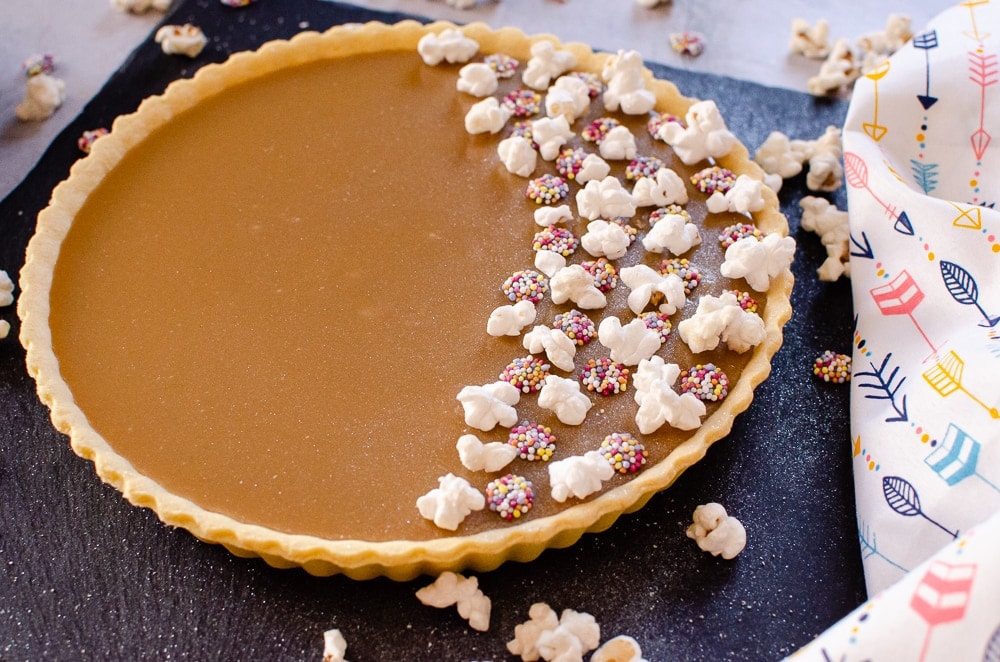 Old School Butterscotch Tart Nostalgic Dessert By Flawless Food