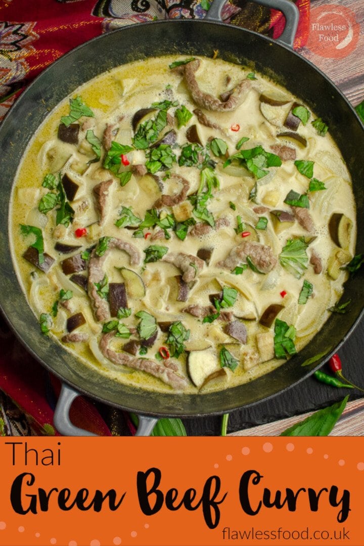 Thai Green Beef Curry - Simple 15 minute recipe by Flawless Food