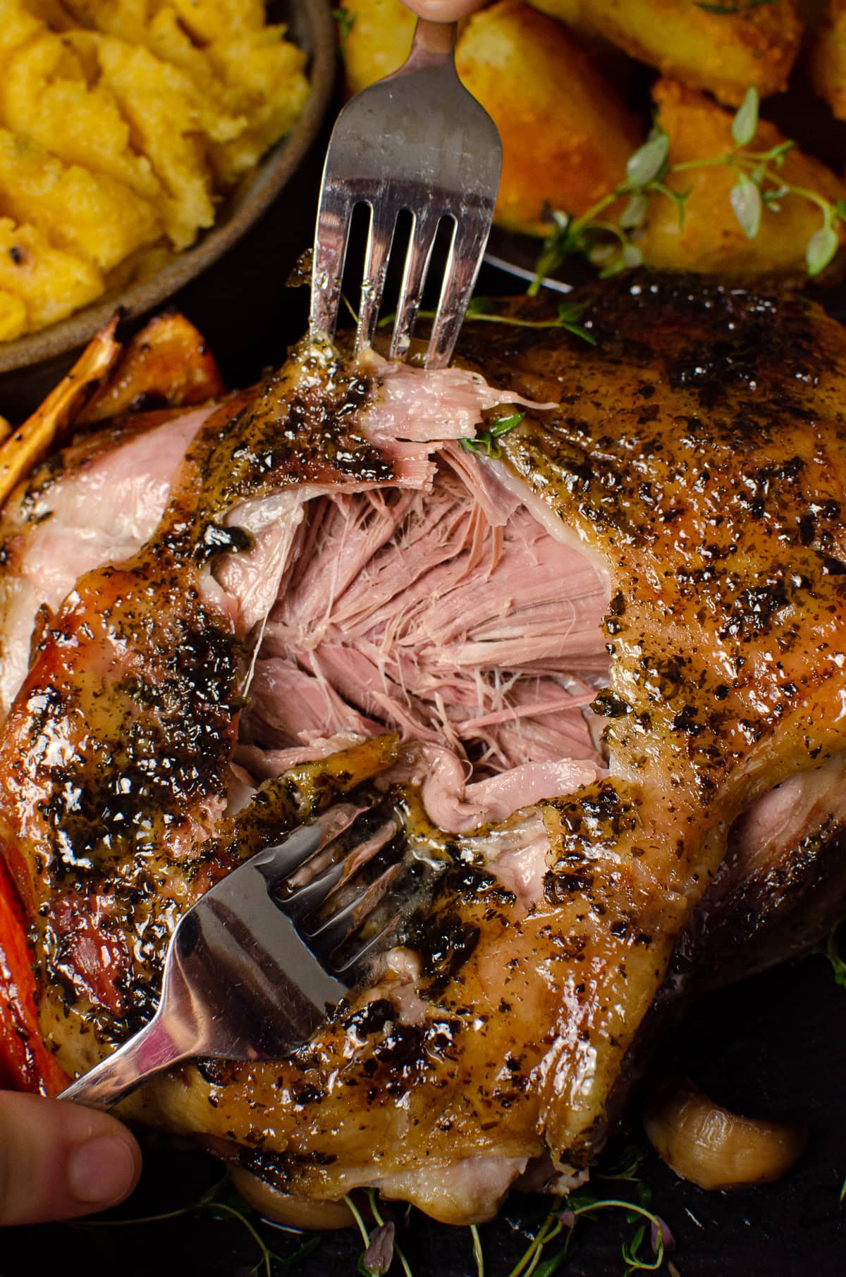 Slow Roast Half Shoulder of Lamb - Tender & Juicy Sunday Roast
