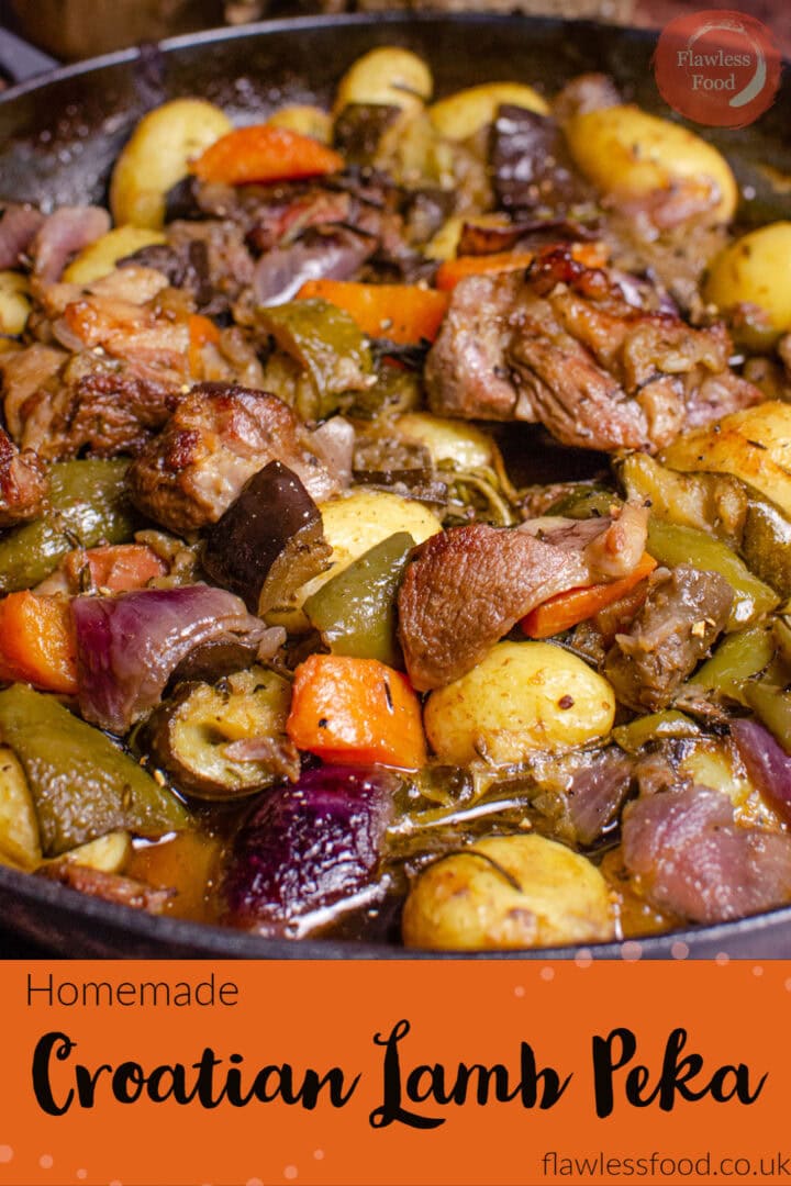 Croatian Lamb Peka - Croatia National Dish Recipe by Flawless Food