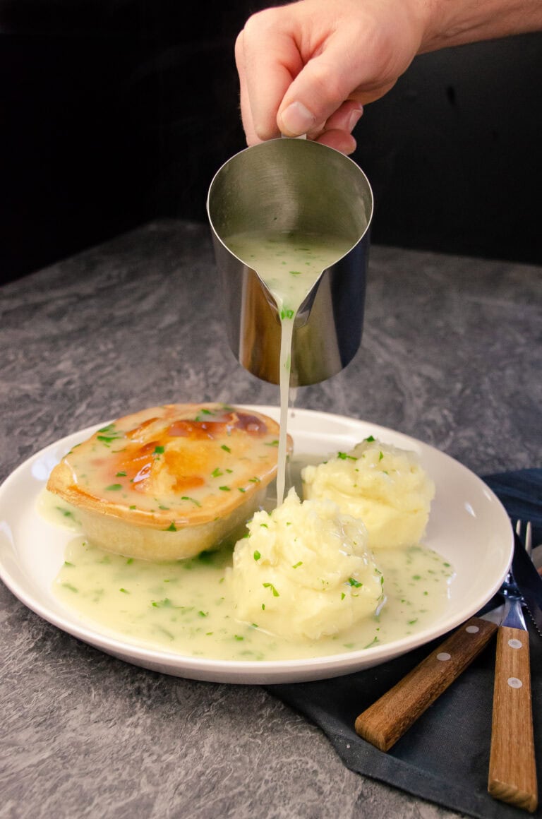 Pie Mash and Liquor - Homemade London Recipe by Flawless Food