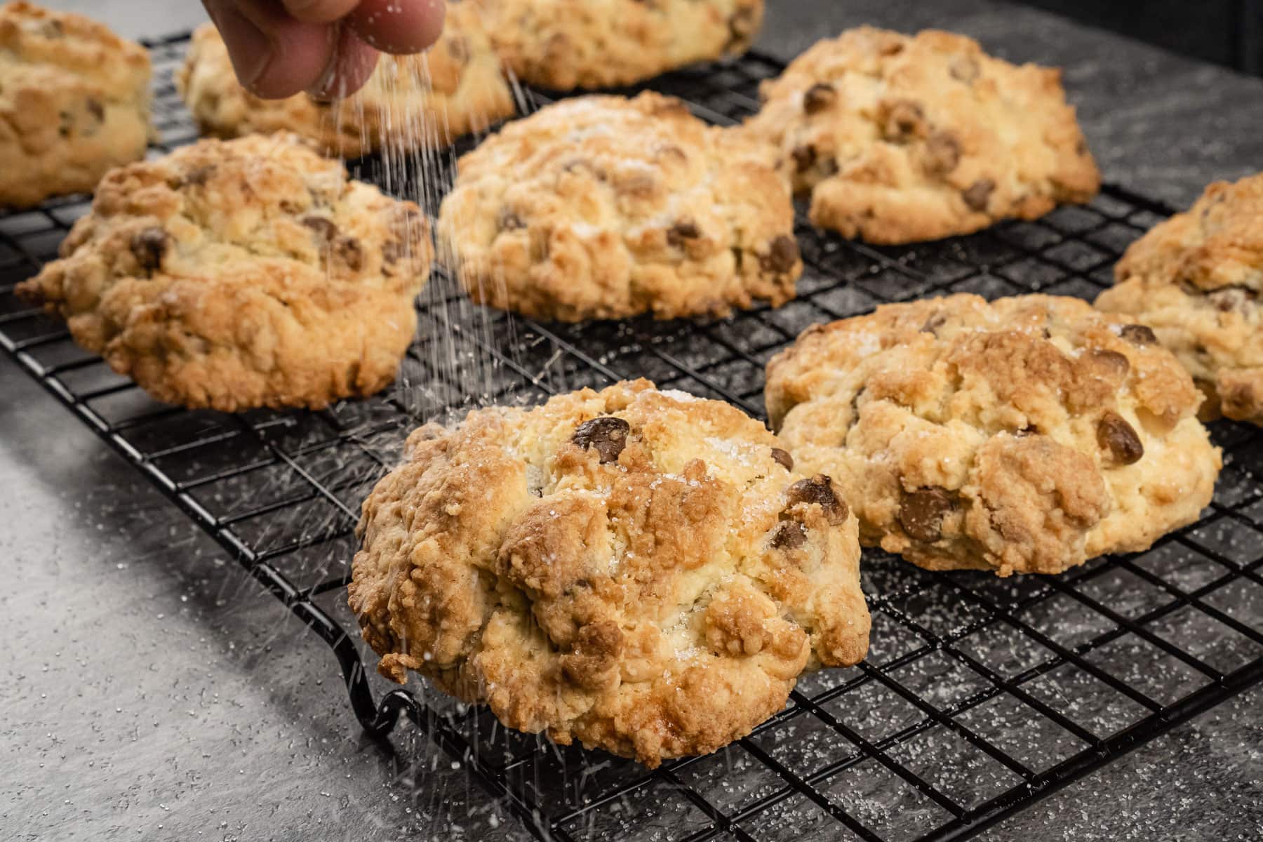 Chocolate Chip Rock Buns - Quick and Easy Cake to make with Kids