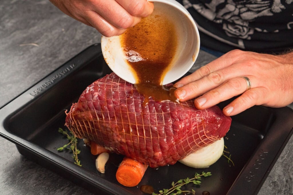 How to Roast a Beef Topside Joint - Spears Shorce