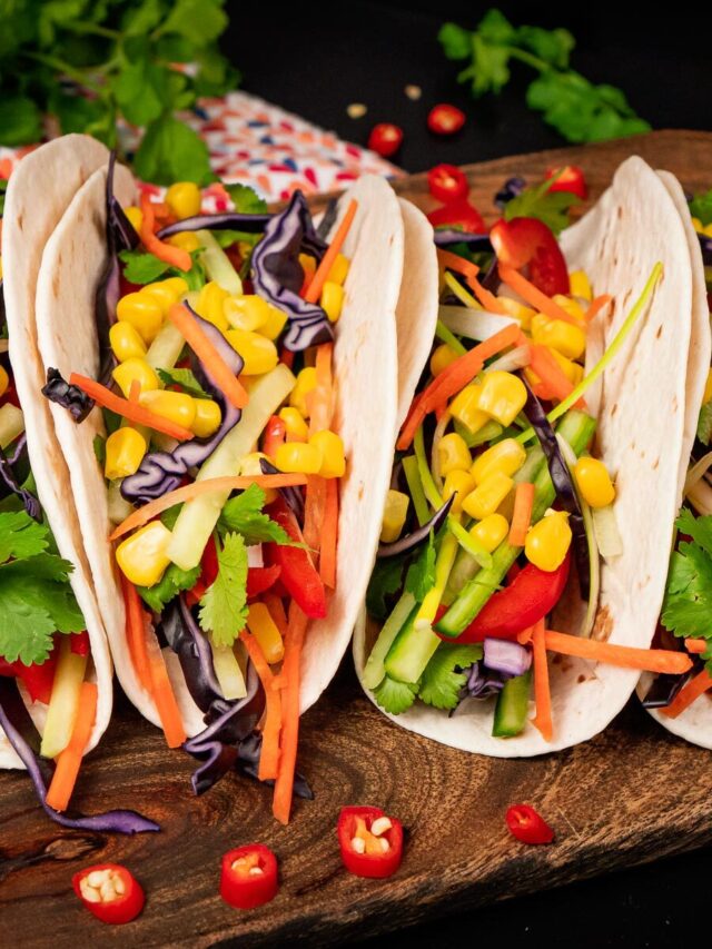 Prawn Tacos (Shrimp Wraps) with Sweet Chilli Sauce - Flawless Food