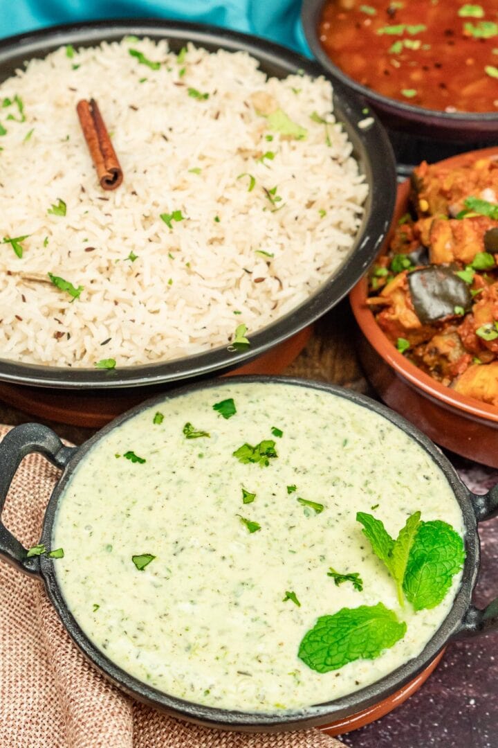 Cucumber Raita (Indian Mint Sauce) - Indian Mint Sauce by Flawless Food