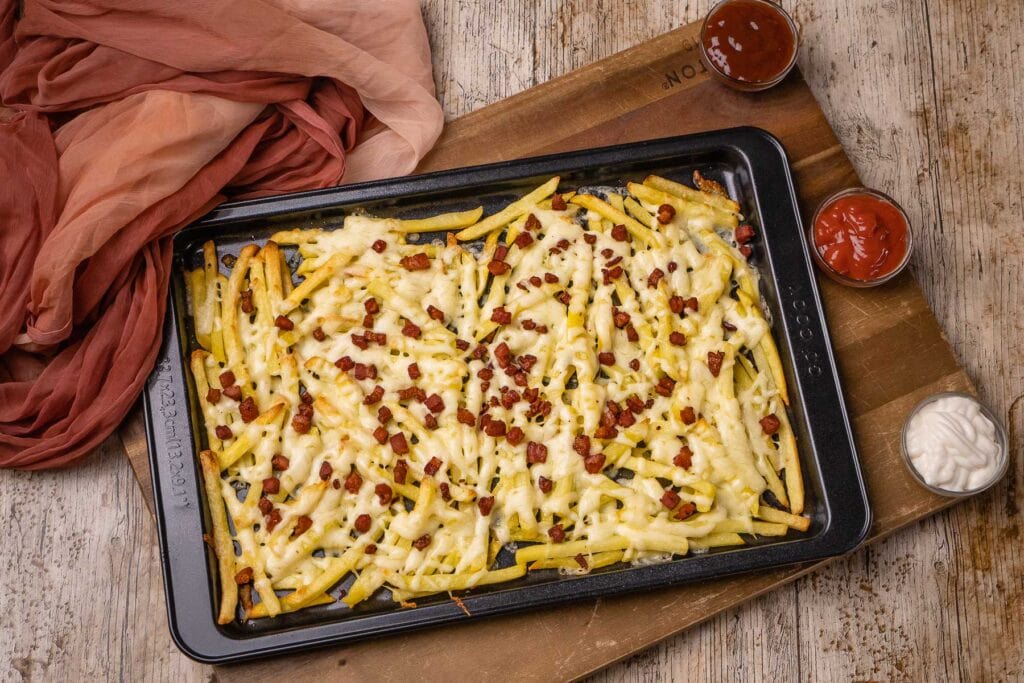 Cheesy Chips (Bacon and Cheese Loaded Fries) by Flawless Food