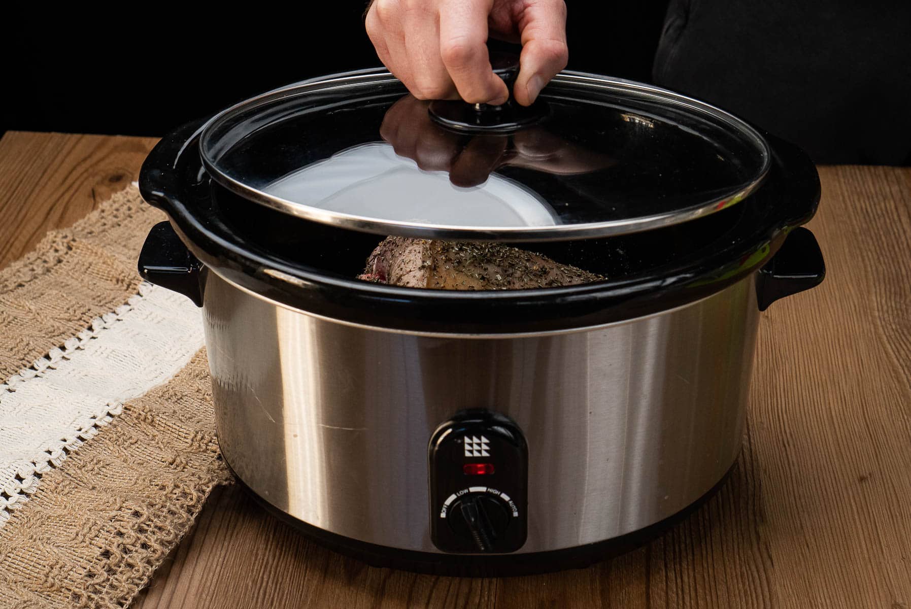 Slow Cooker Leg of Lamb - Flawless Food