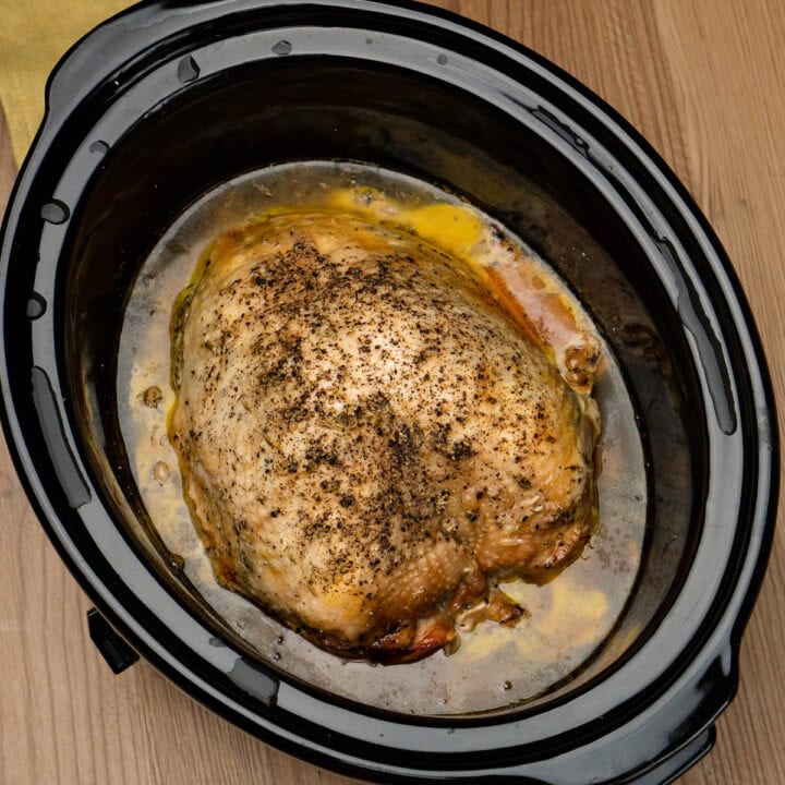 Slow Cooker Turkey Drumsticks - Easy Tender, Juicy Turkey