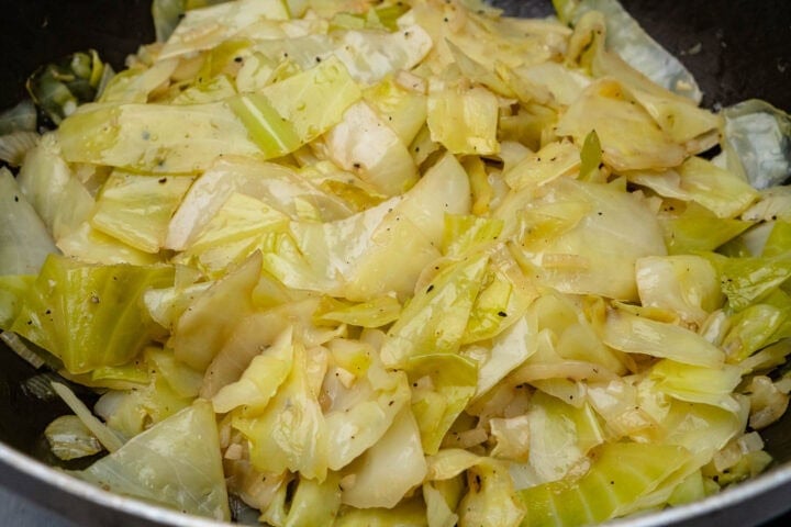 Braised Cabbage (White Cabbage Recipe) - Flawless Food