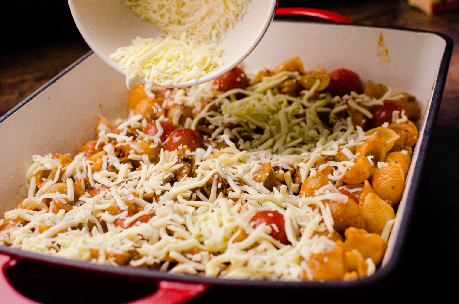 Cheesy Bolognese Pasta Bake - Easy Weeknight Dinner