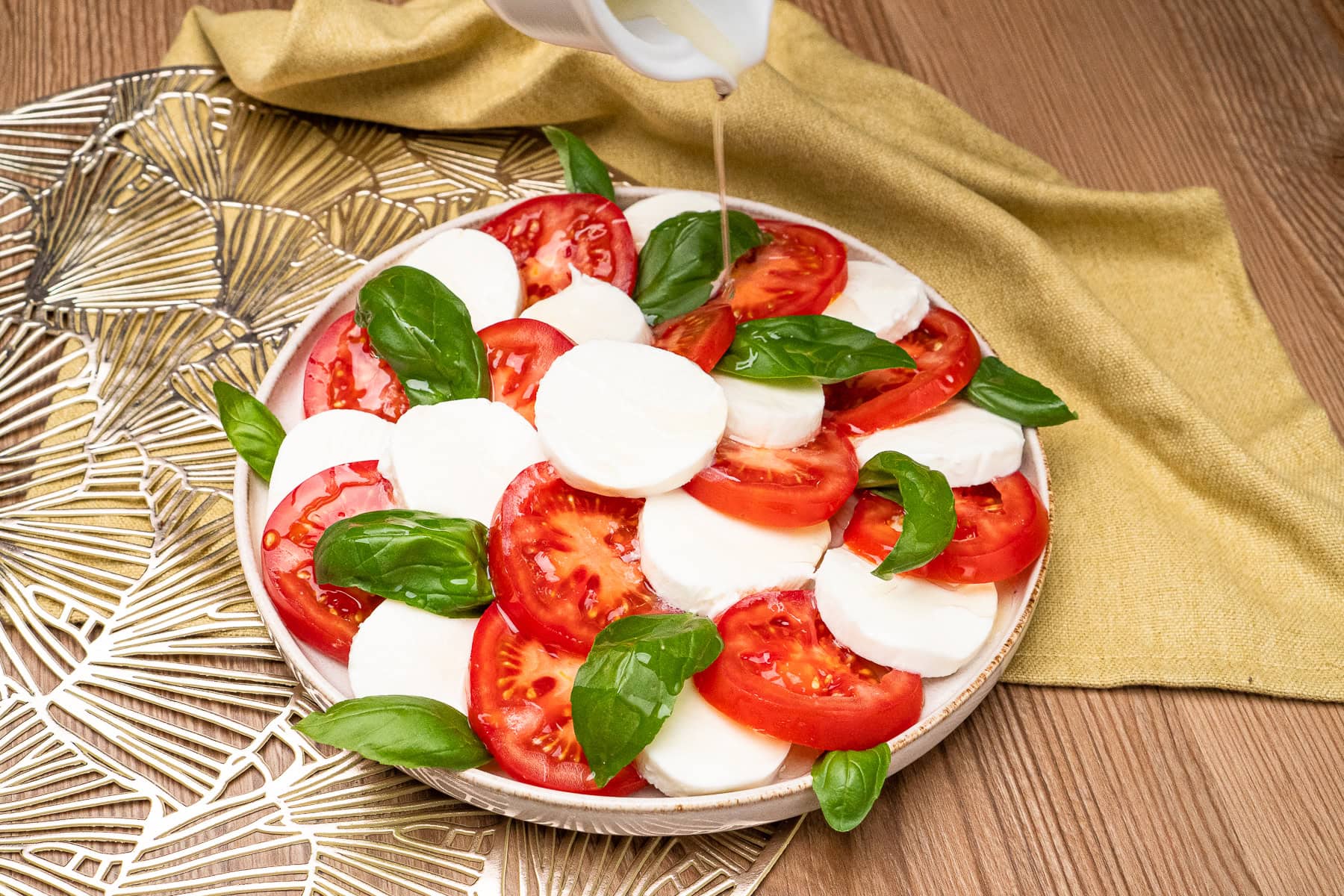 Caprese Salad (Tomato and Mozzarella Salad) - Flawless Food