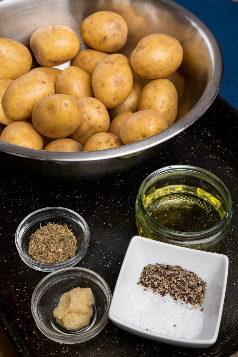 Oven Roasted Baby Potatoes in the Oven - Side Dish by Flawless Food