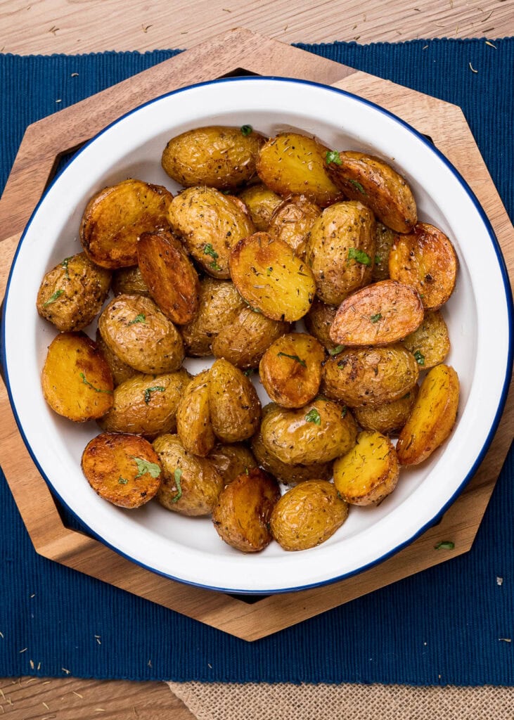 Roasted Baby Potatoes in the Oven - Side Dish by Flawless Food