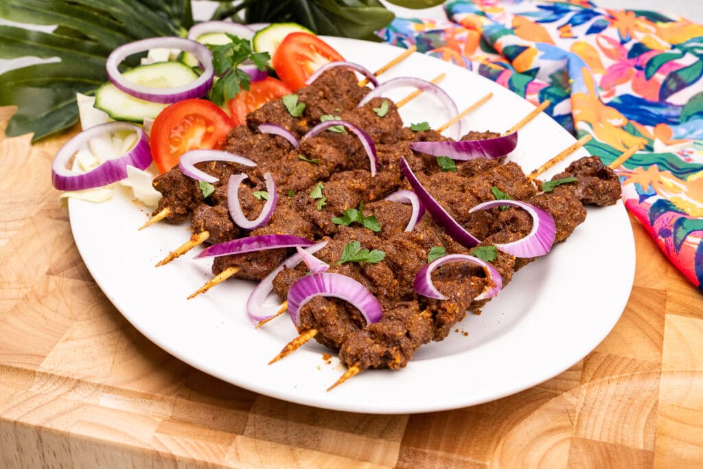 Suya Beef Kebabs - African Street Food Skewers Flawless Food
