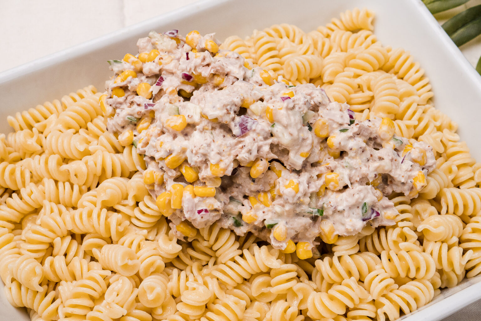 Tuna Pasta Salad - Serve Cold or Warm