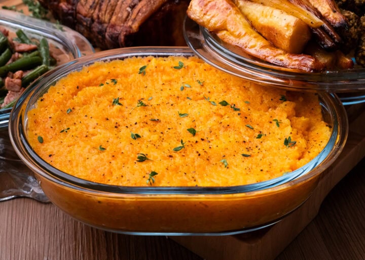 Carrot and Swede Mash - Side Dish Recipe