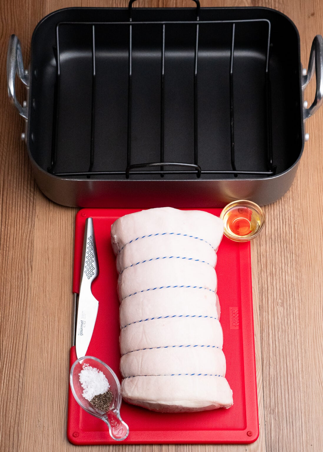Roast Pork Loin Joint with Crackling Recipe by Flawless Food