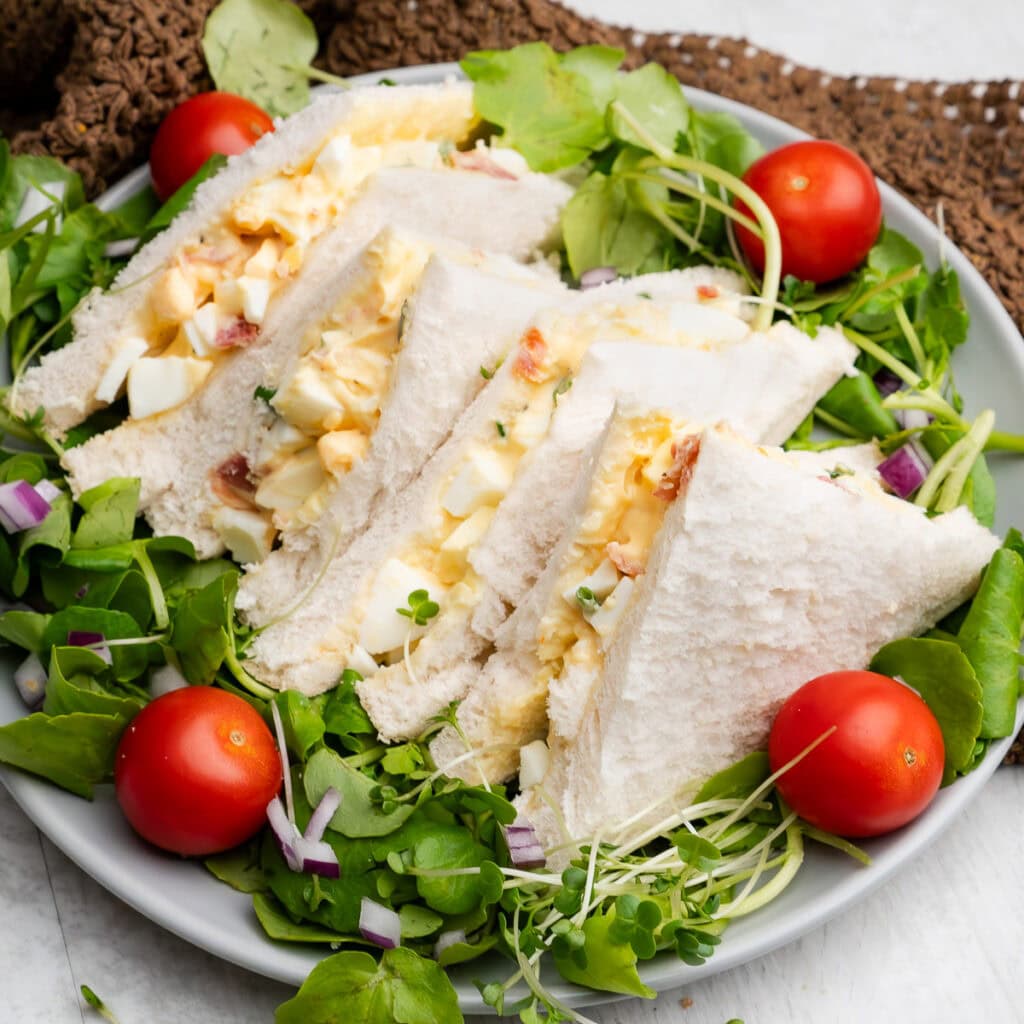 Egg Mayo Recipe (Classic British Sandwich Filler) - by Flawless Food