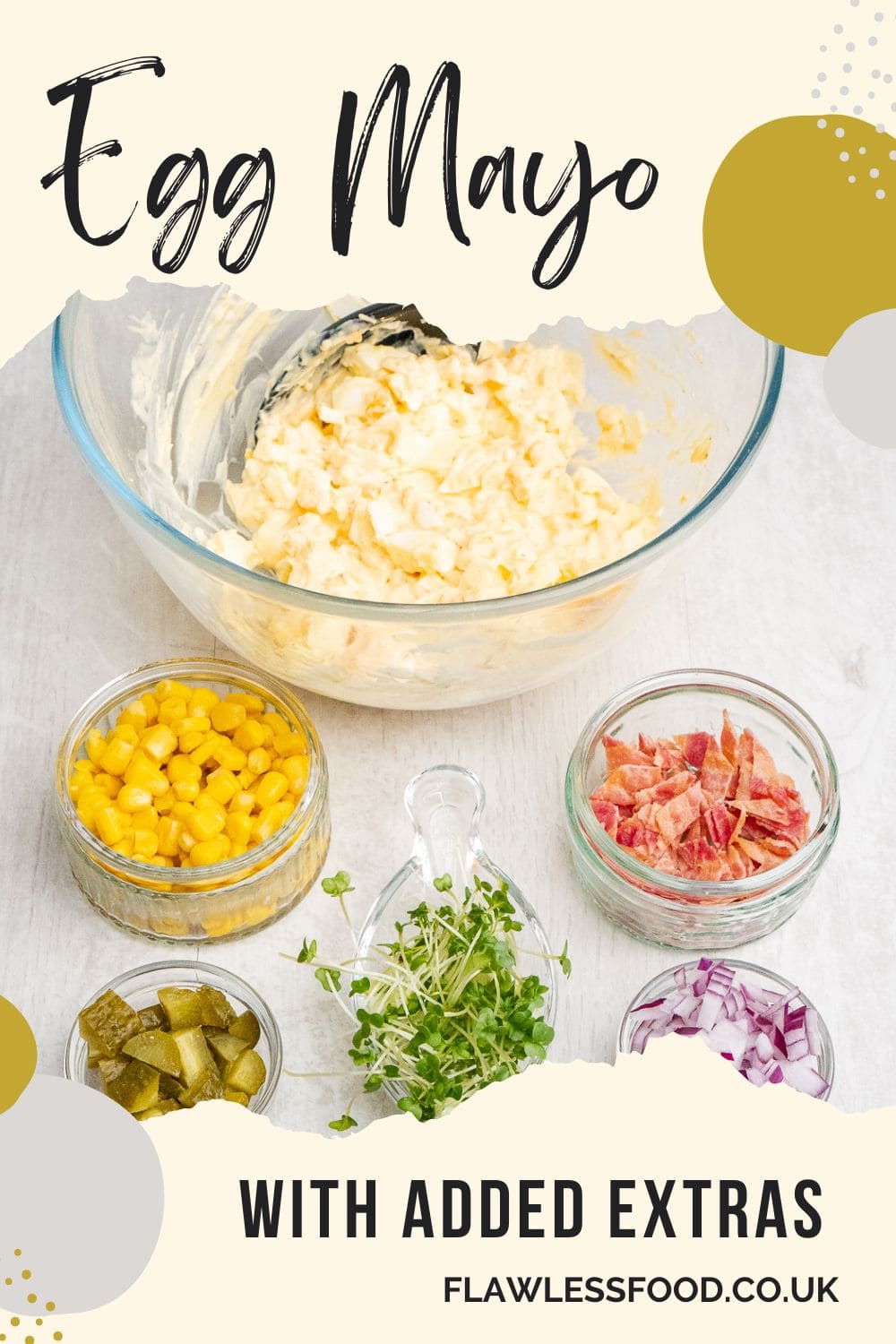Egg Mayo Recipe (Classic British Sandwich Filler) - by Flawless Food