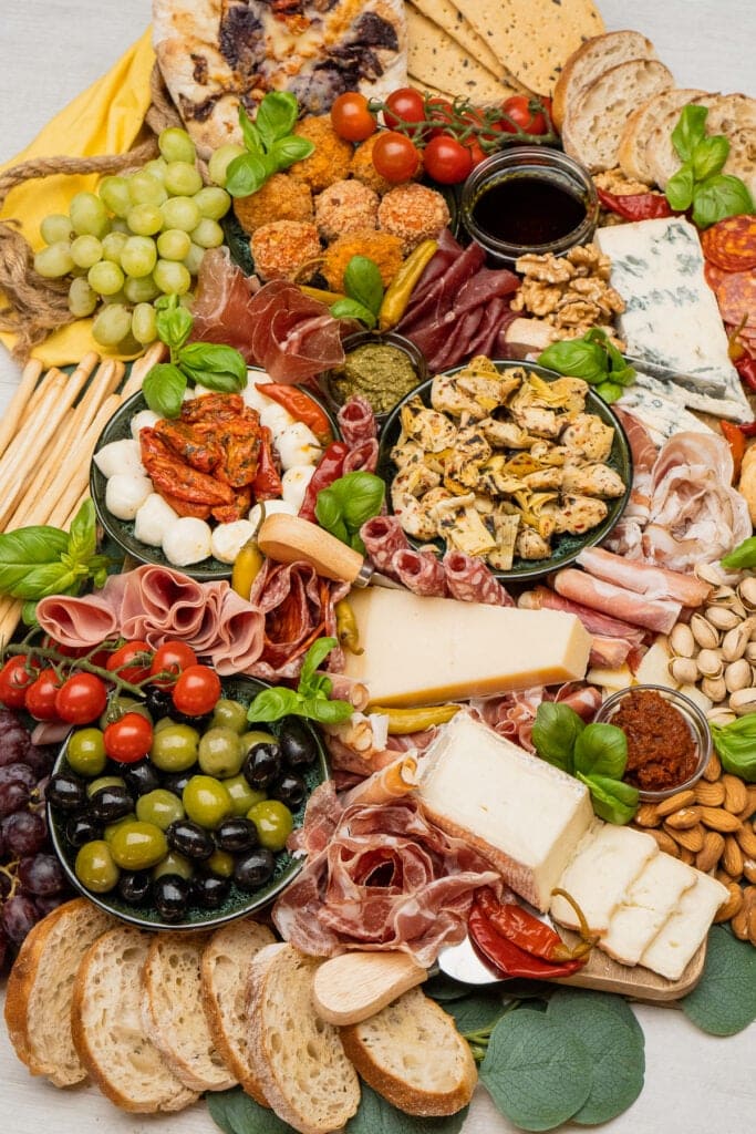 Antipasto Platter Italian Meat and Cheese Board - Flawless Food