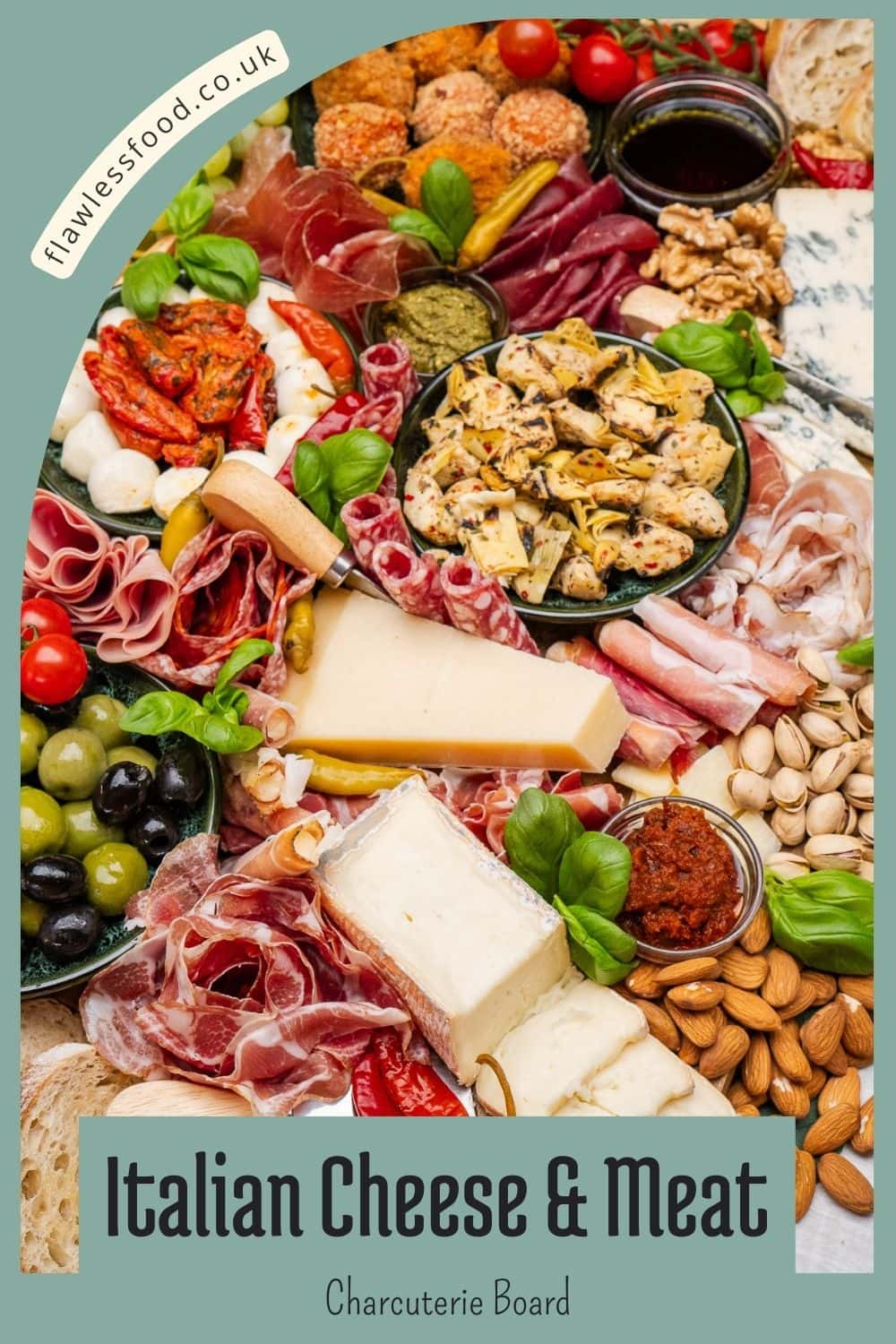 Antipasto Platter Italian Meat and Cheese Board - Flawless Food