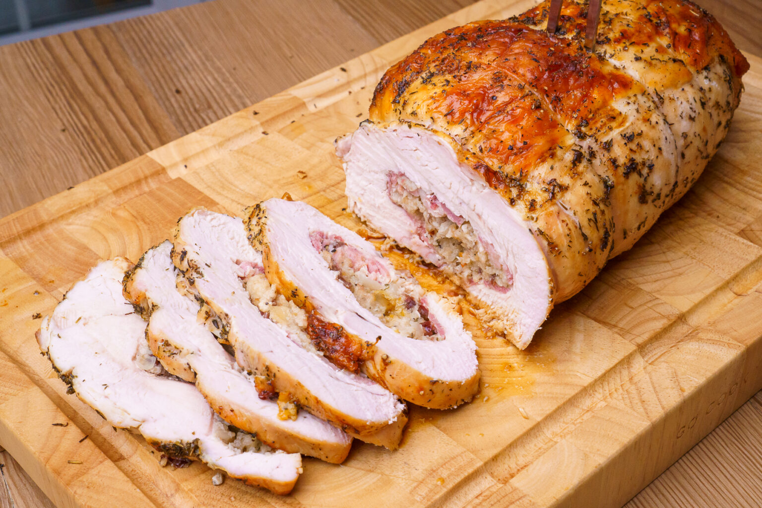 Rolled Turkey Breast Joint with Stuffing