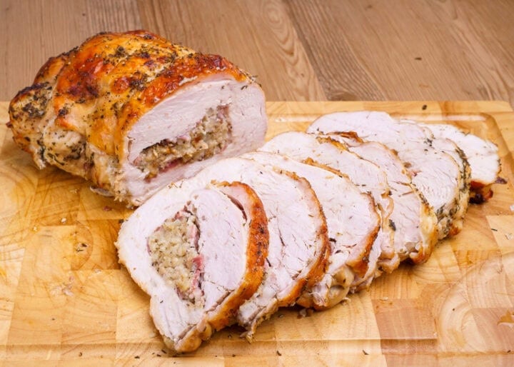 Rolled Turkey Breast Joint with Stuffing