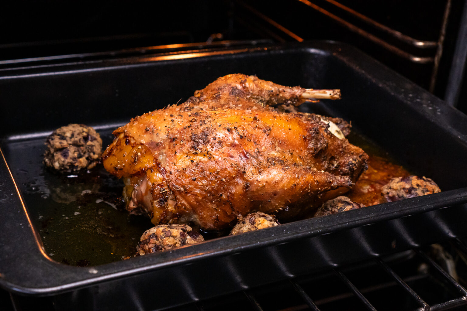 Oven Roast Pheasant with Herb Butter - Easy Game Bird Recipe
