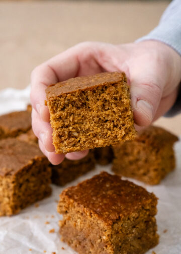 Parkin Cake - Lancashire Gingerbread Cake - Flawless Food