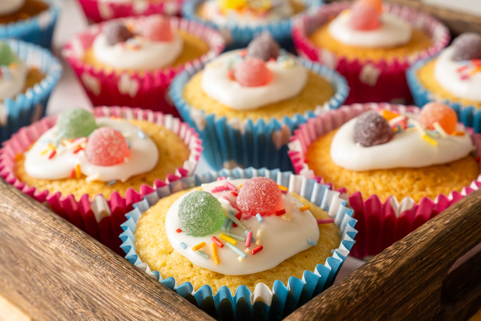 Easy Fairy Cakes with Sprinkles (Quick & Simple)