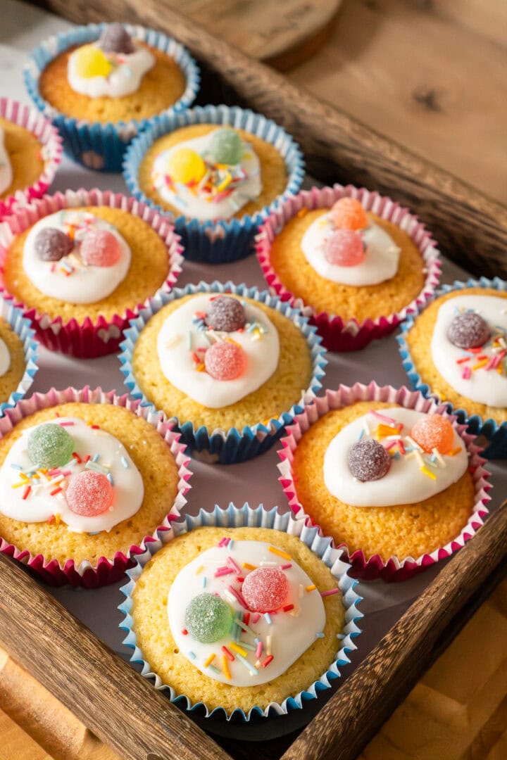 Easy Fairy Cakes with Sprinkles (Quick & Simple)